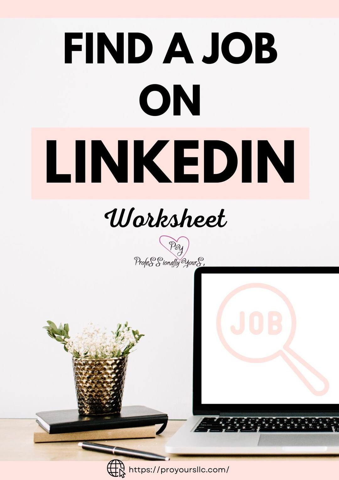 Finding Job on Linkedin Worksheet - Etsy