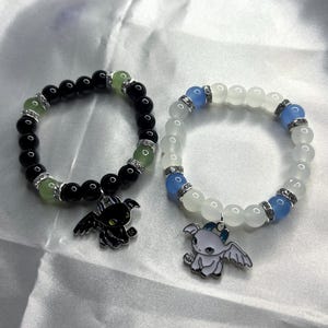 2pc Toothless & Light Fury Signature MATCHING Bff + Couples Magnetic ...