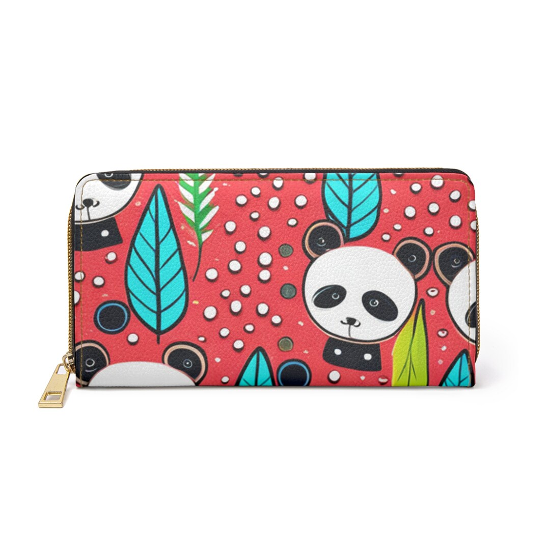 Panda Bear Wallet - Etsy