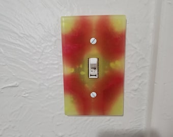 Resin Glow in the Dark Light Switch and Outlet Cover 2 Pc Set - Etsy