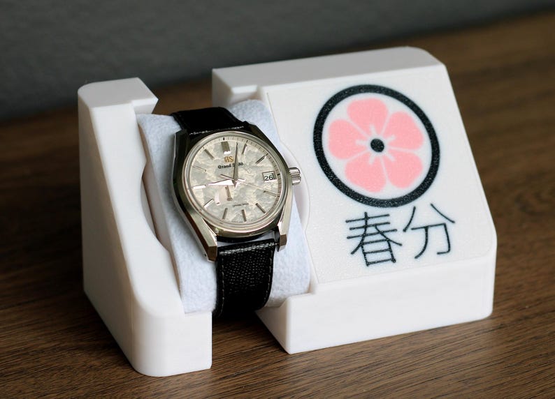 Grand Seiko Shunbun Cherry Blossom Watch Holder Display Stand - Etsy