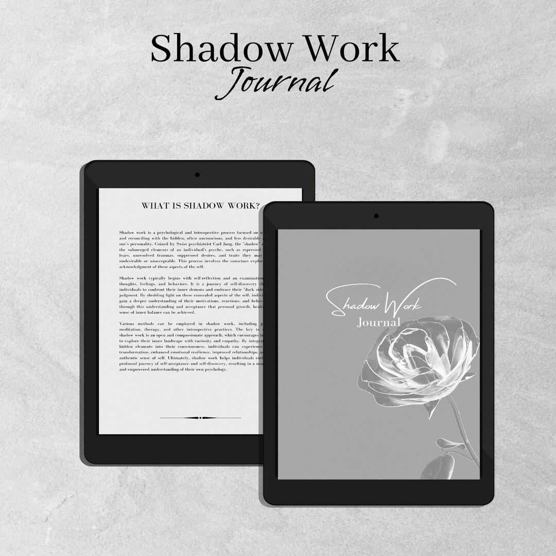 Shadow Work Journal, Inner Child and Healing Journaling Prompts, Mental ...
