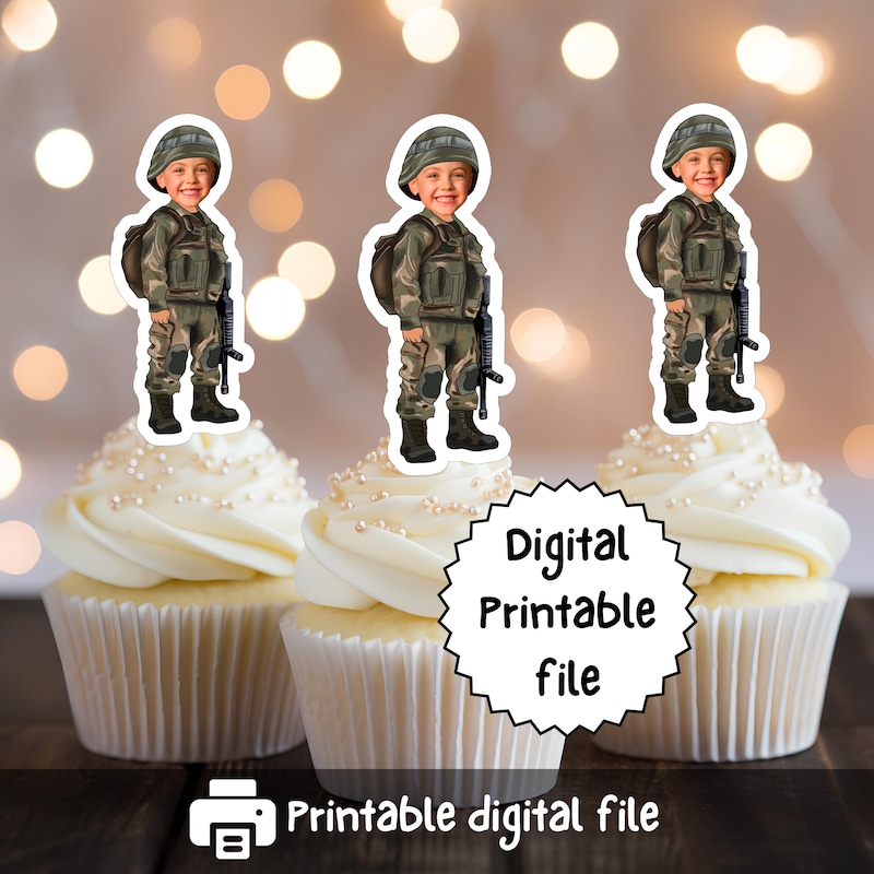Army Soldiers Cake Toppers - Etsy