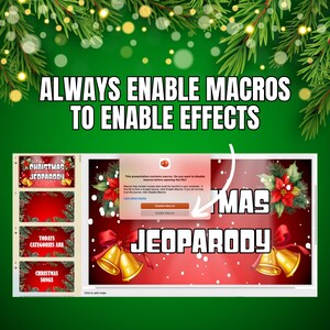 Christmas Jeopardy With Scoreboard Template | Powerpoint PPT File ...