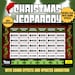 Christmas Jeopardy With Scoreboard Template | Powerpoint PPT File ...