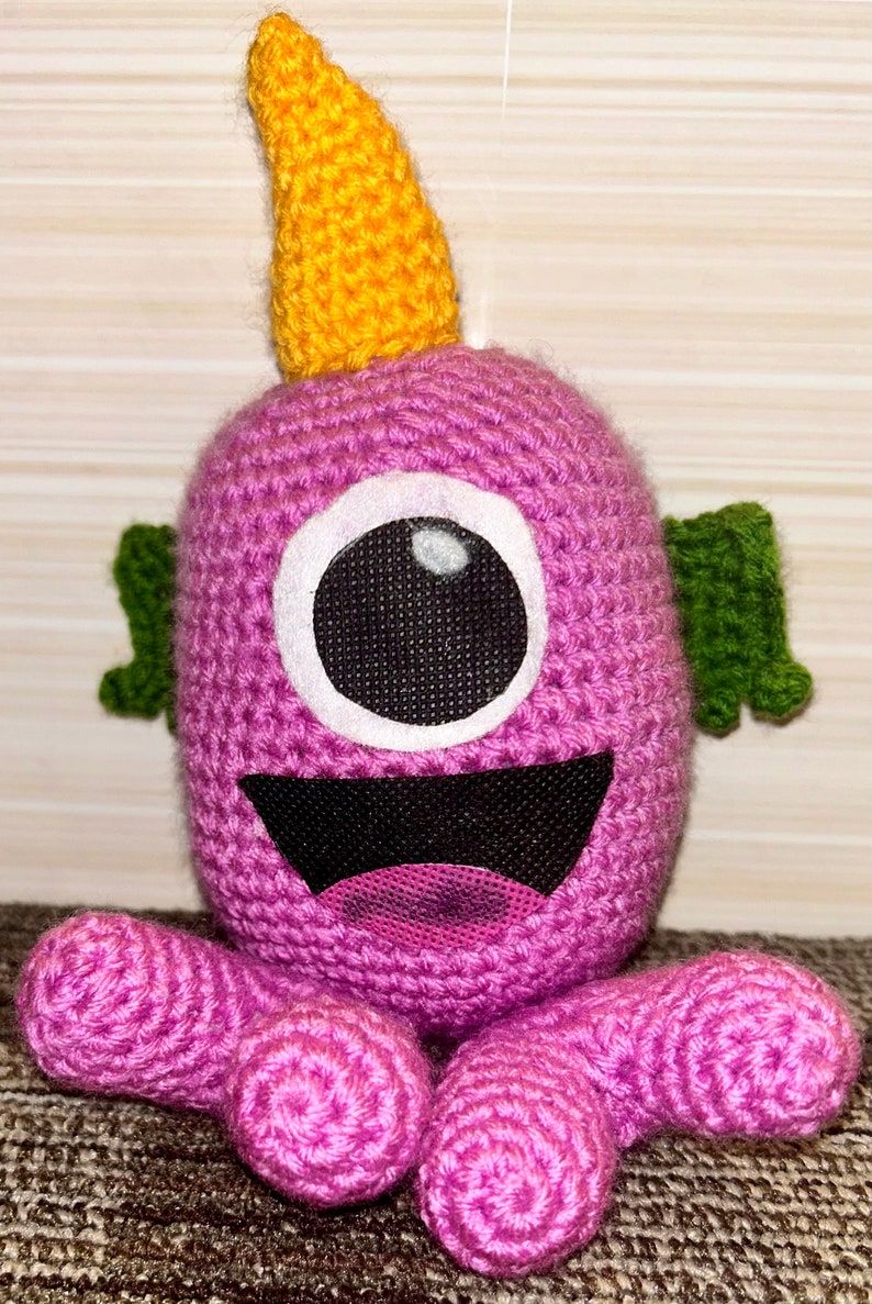 One Eye, One Horn, Flying Purple People Eater - Etsy