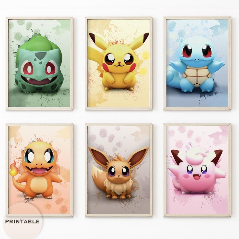 Pokemons Room Decor - Etsy