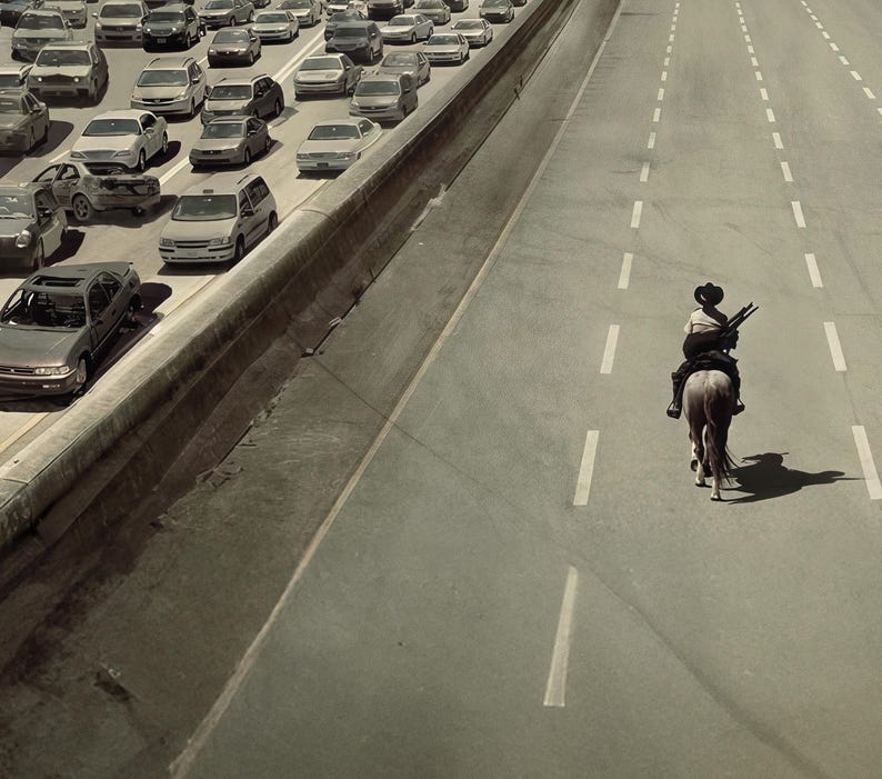 The Walking Dead Poster, Fanart Rick Grimes, Twd Wall Decor, Birthday ...