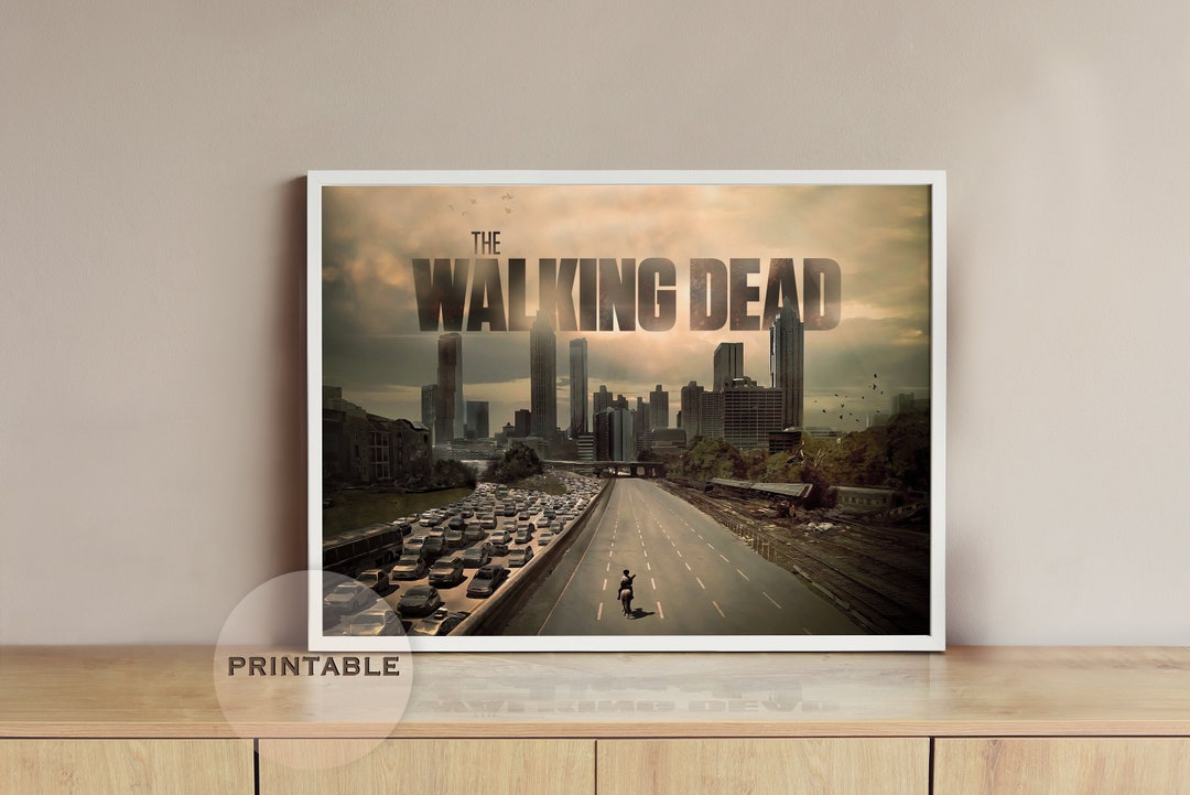 RICK GRIMES the Walking Dead Wall Poster, TWD Poster Print, Rick Grimes ...