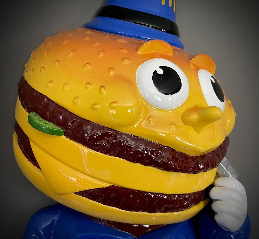 Mcdonald's Officer Big Mac Statue - Etsy