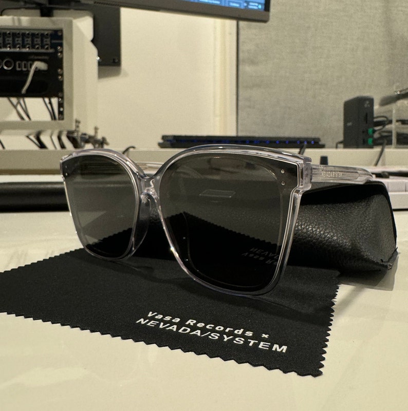 Clear Frame Sunglasses - Etsy