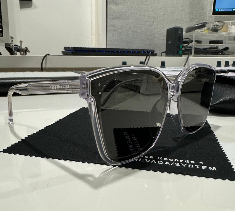 Clear Frame Sunglasses - Etsy