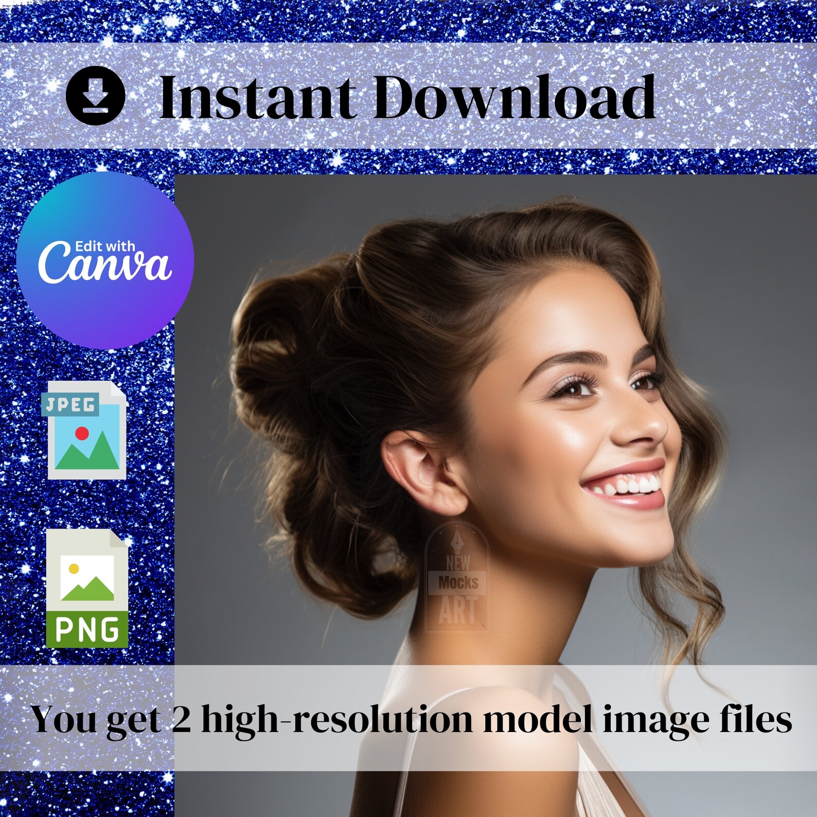 Earring Model Mockup Pretty Female Model Jewellery Models for Earring ...