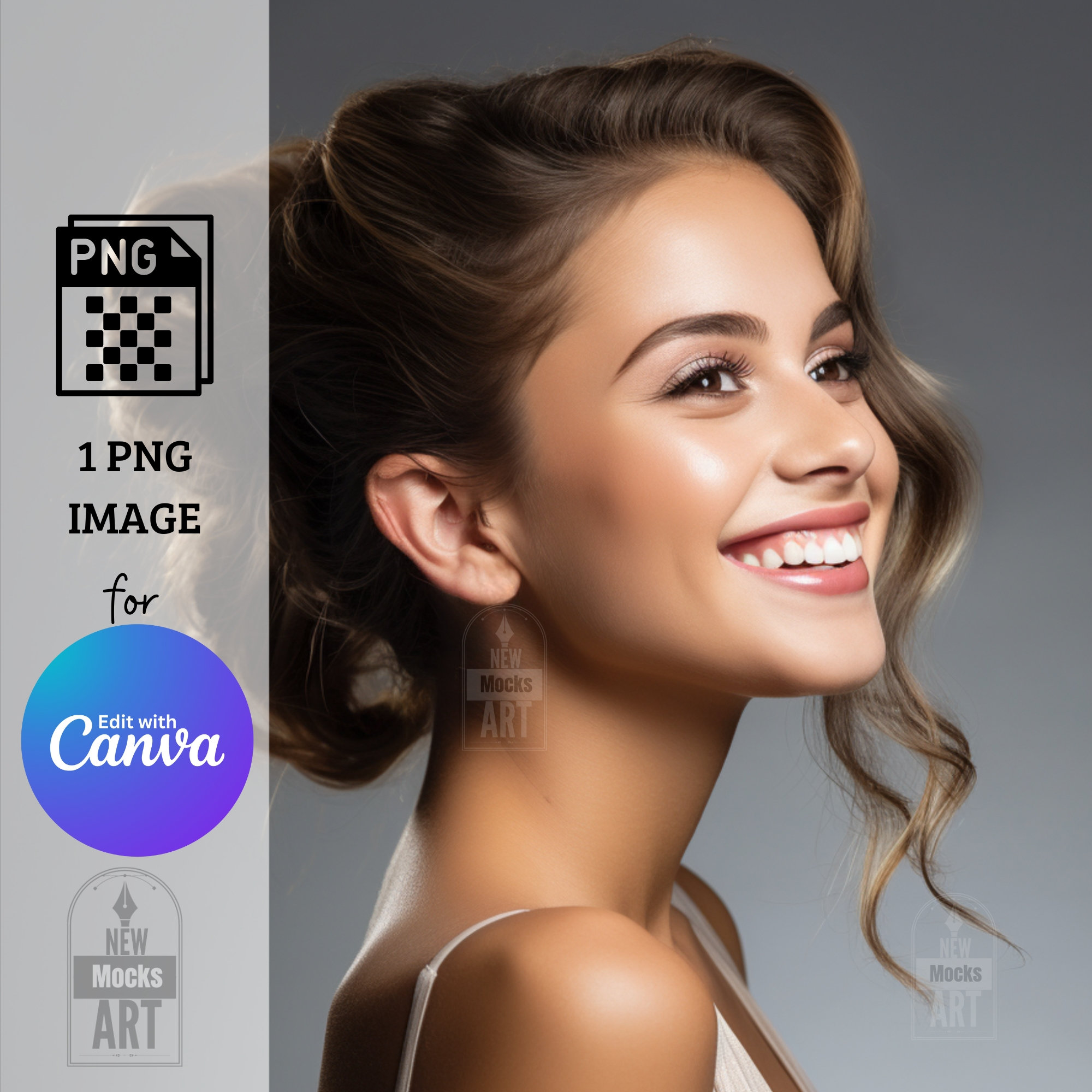 Earring Model Mockup Pretty Female Model Jewellery Models for Earring ...