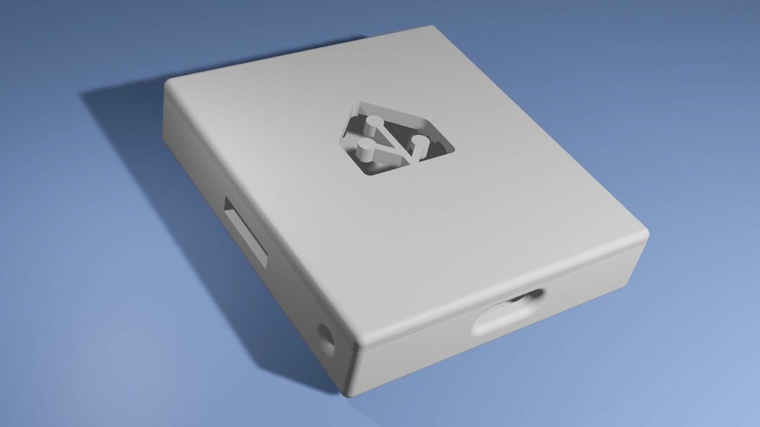 Home Hub Hero: D1 Mini Enclosure With Home Assistant Logo - Etsy