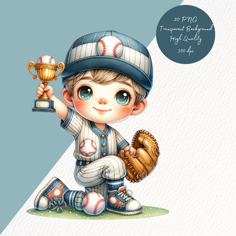 Watercolor Baseball Clipart, Baseball Clip Art, Baseball Bat, Sports ...