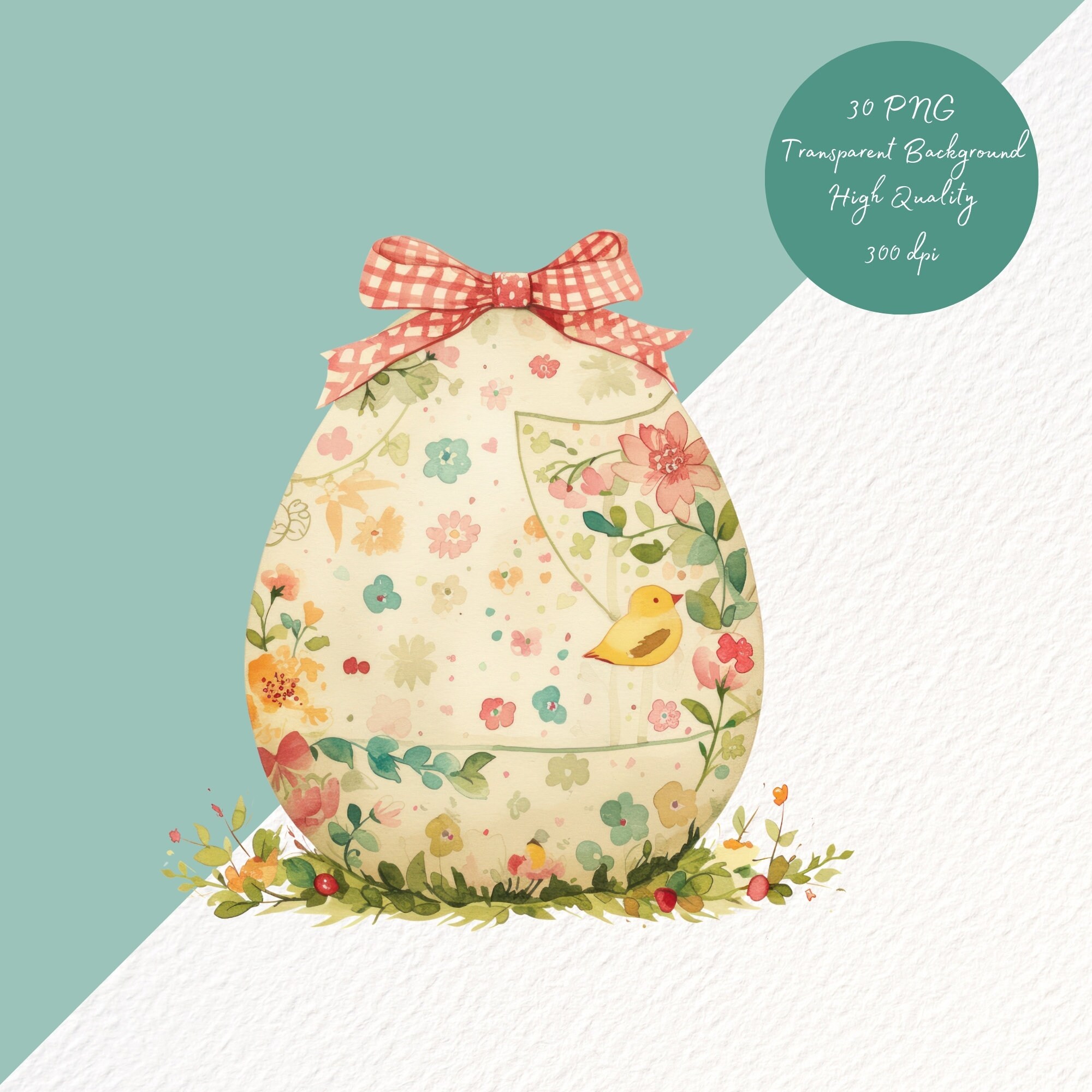 Watercolor Easter Eggs Clipart, Easter Egg PNG, Painted Easter Egg ...
