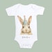 Watercolor Birthday Bunny Clipart, Birthday Rabbit Clipart, Cute ...