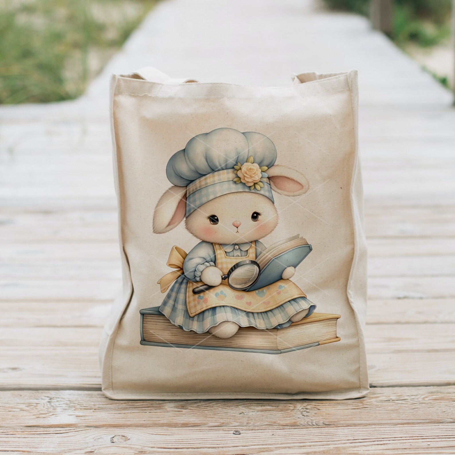 Bunny Chef Watercolor Clipart, Cute Bunny Clipart, Cute Rabbit PNG ...