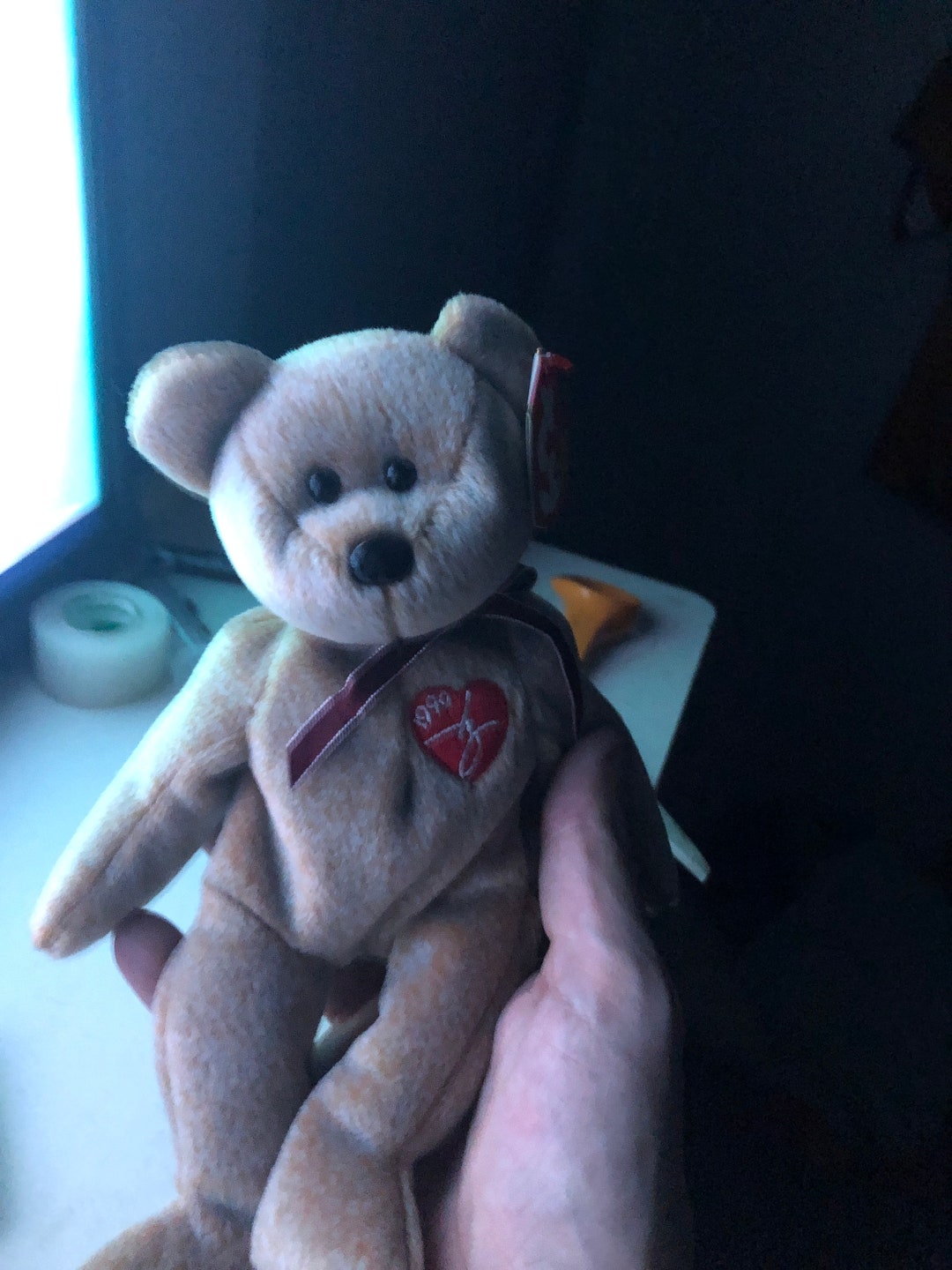 Ty Beanie 1999 Signature Bear Rare - Etsy