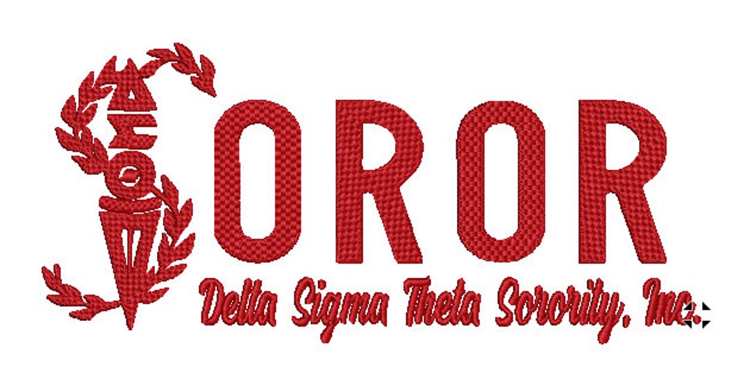 SOROR (delta Sigma Theta) Design DST. FILE - Etsy