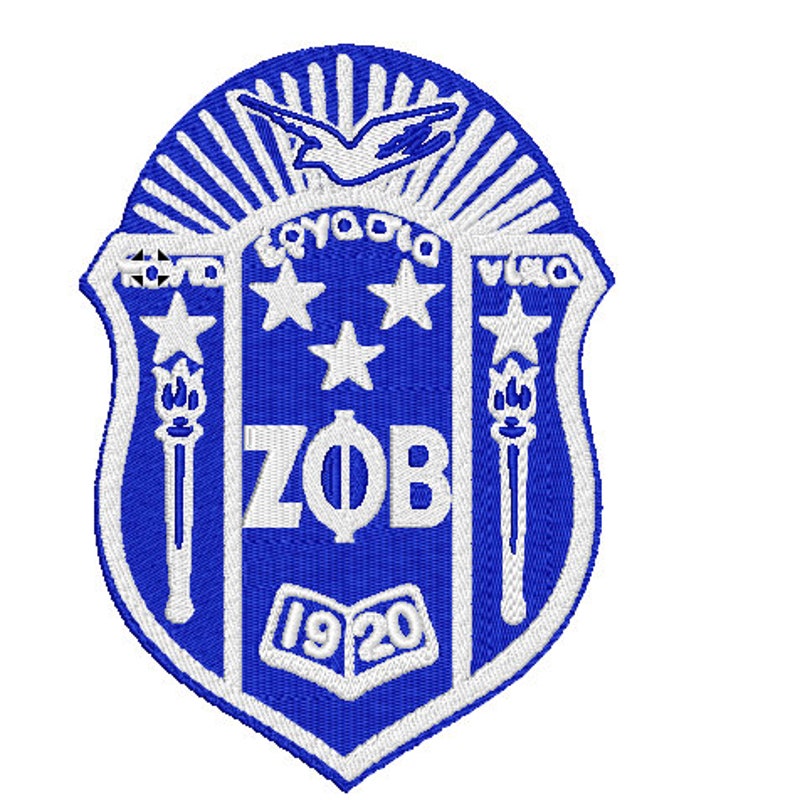 Zeta Phi Beta Crest - Etsy