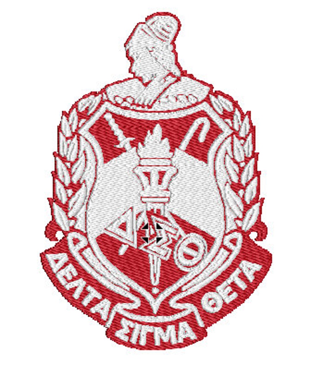 Delta Sigma Theta Embroidery File - Etsy