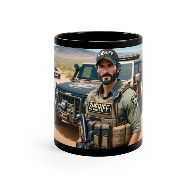 Military Coffee Mug Sheriff Police Law Enforcement Deputy Officer