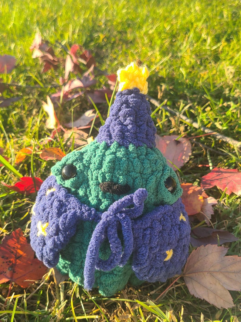 Crochet Wizard Frog - Etsy