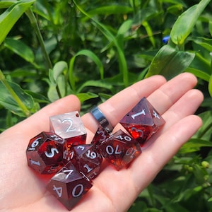 Crystal Vampire Dice - Etsy