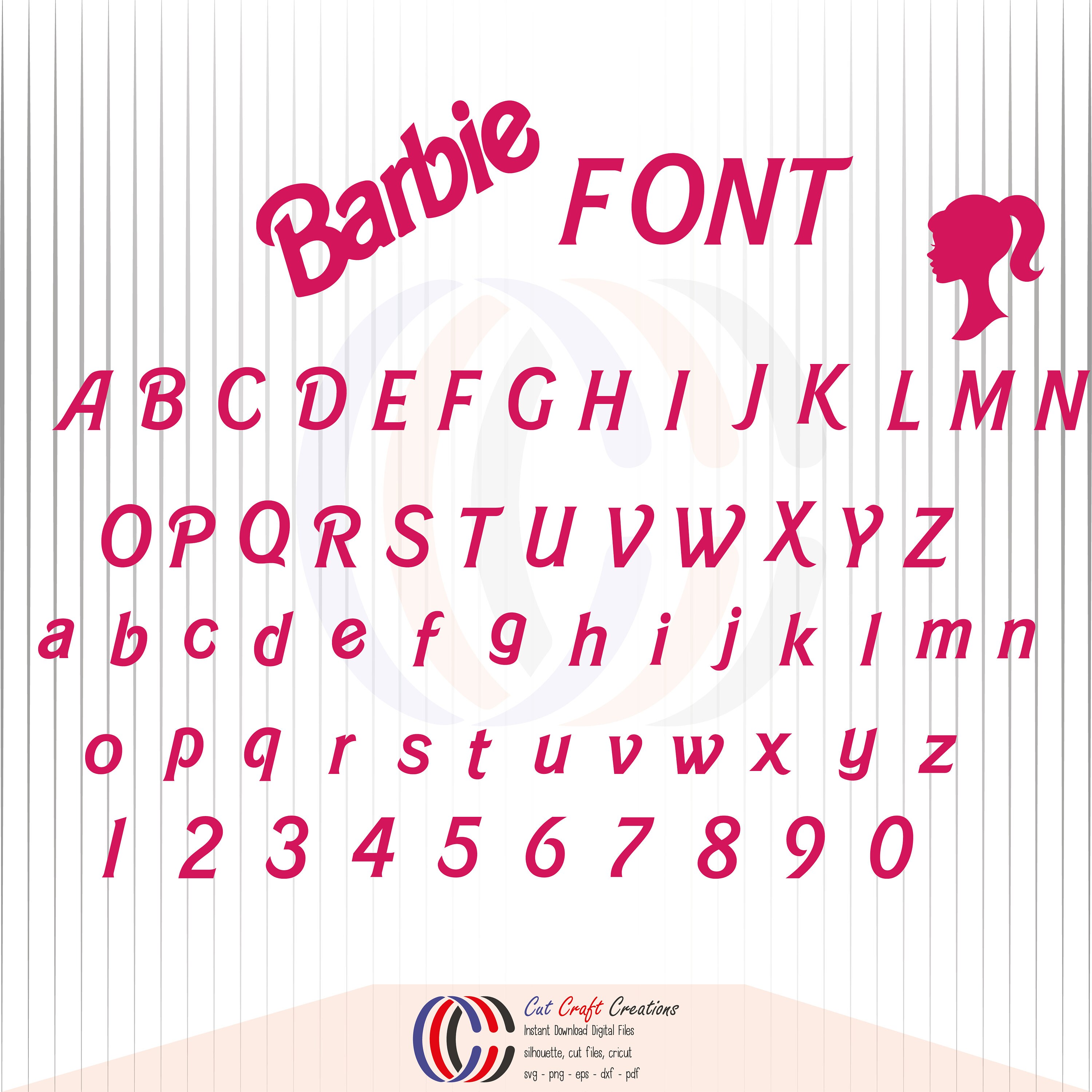 Dolly Font Svg, Pink Font Svg,font, Letters, Dolly Font, Alphabet ...