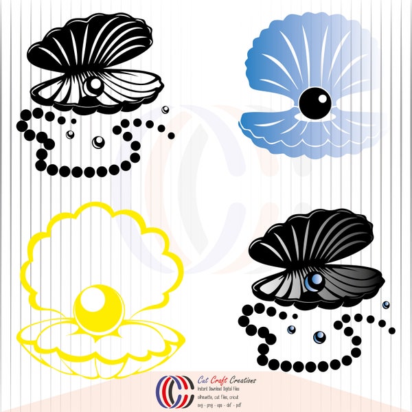 Pearl Clipart - Etsy