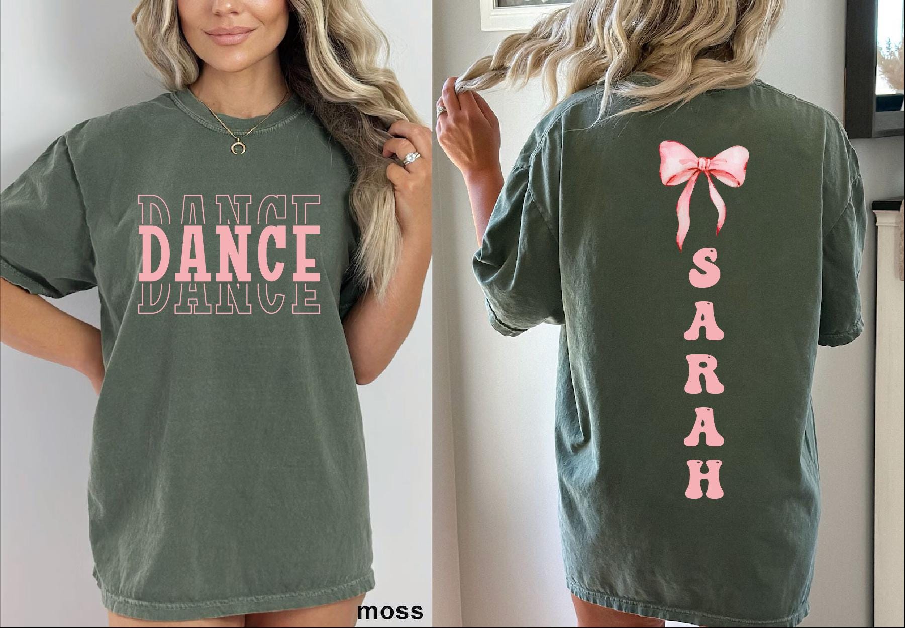Comfort Colors Custom Dance Shirt, Personalized Gift for Dance, Dance ...