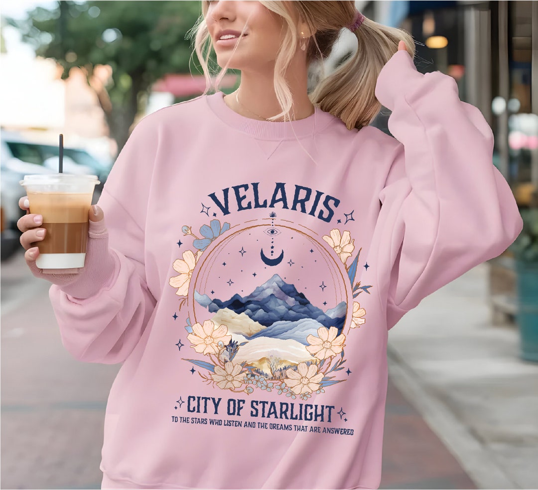 Velaris 2-sides Sweatshirt and Hoodie, Velaris City of Starlight ...