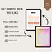 Goal Reflection Workbook | Goal Setting Journal | Editable Canva ...