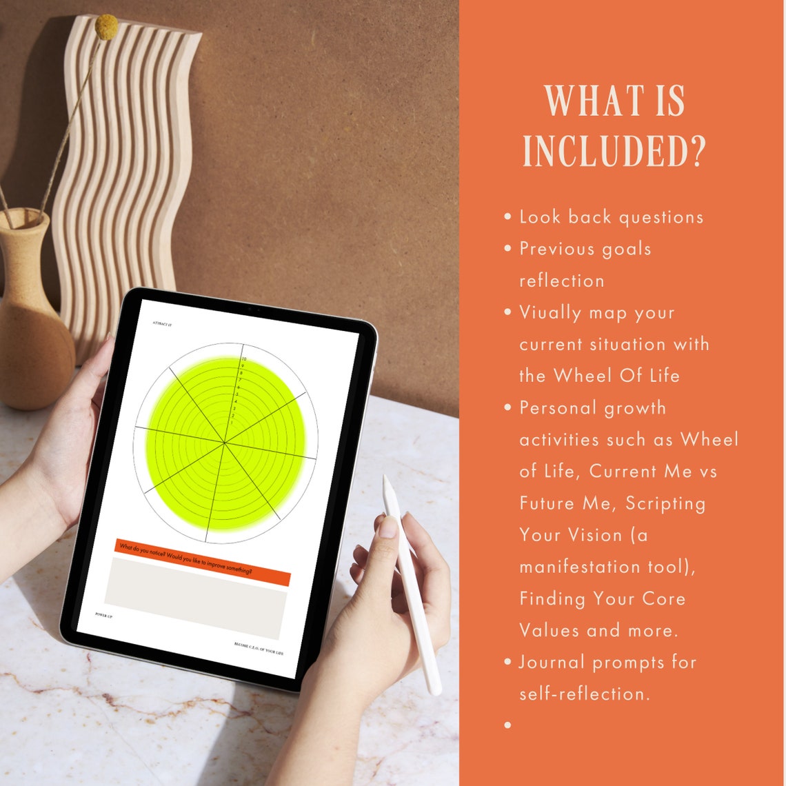 Goal Reflection Workbook | Goal Setting Journal | Editable Canva ...