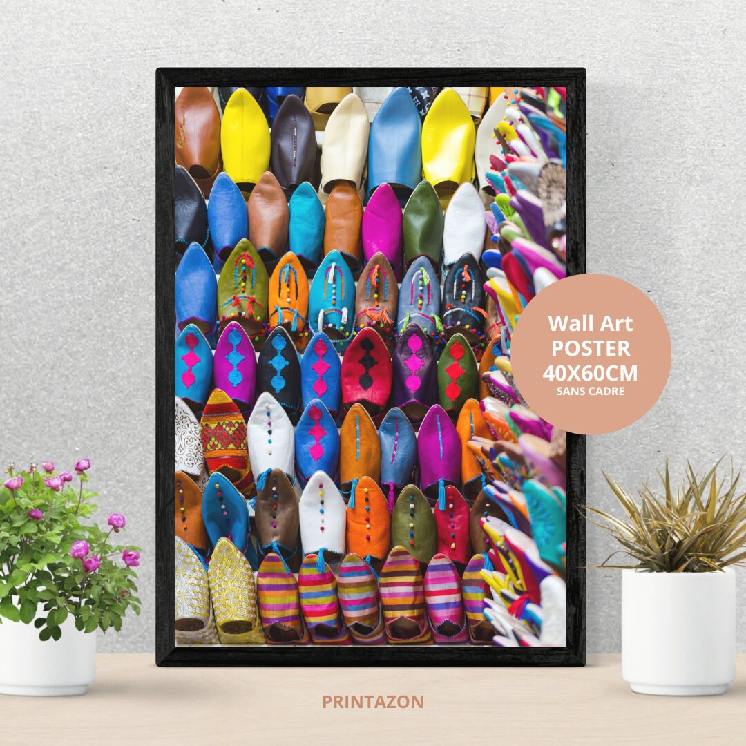 Stunning Poster at the Marrakech Market 40x60cm Frame Not - Etsy