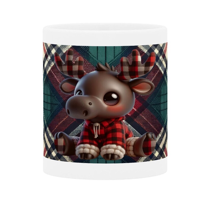 3D Flannel Moose Super Cute 4K UHD CGI Digital Art Design - Etsy