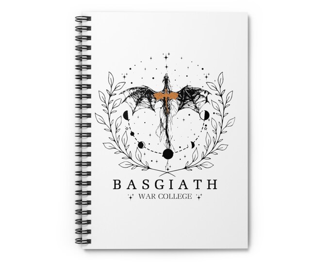 FOURTH WING INSPIRED Spiral Bound Journal - Etsy