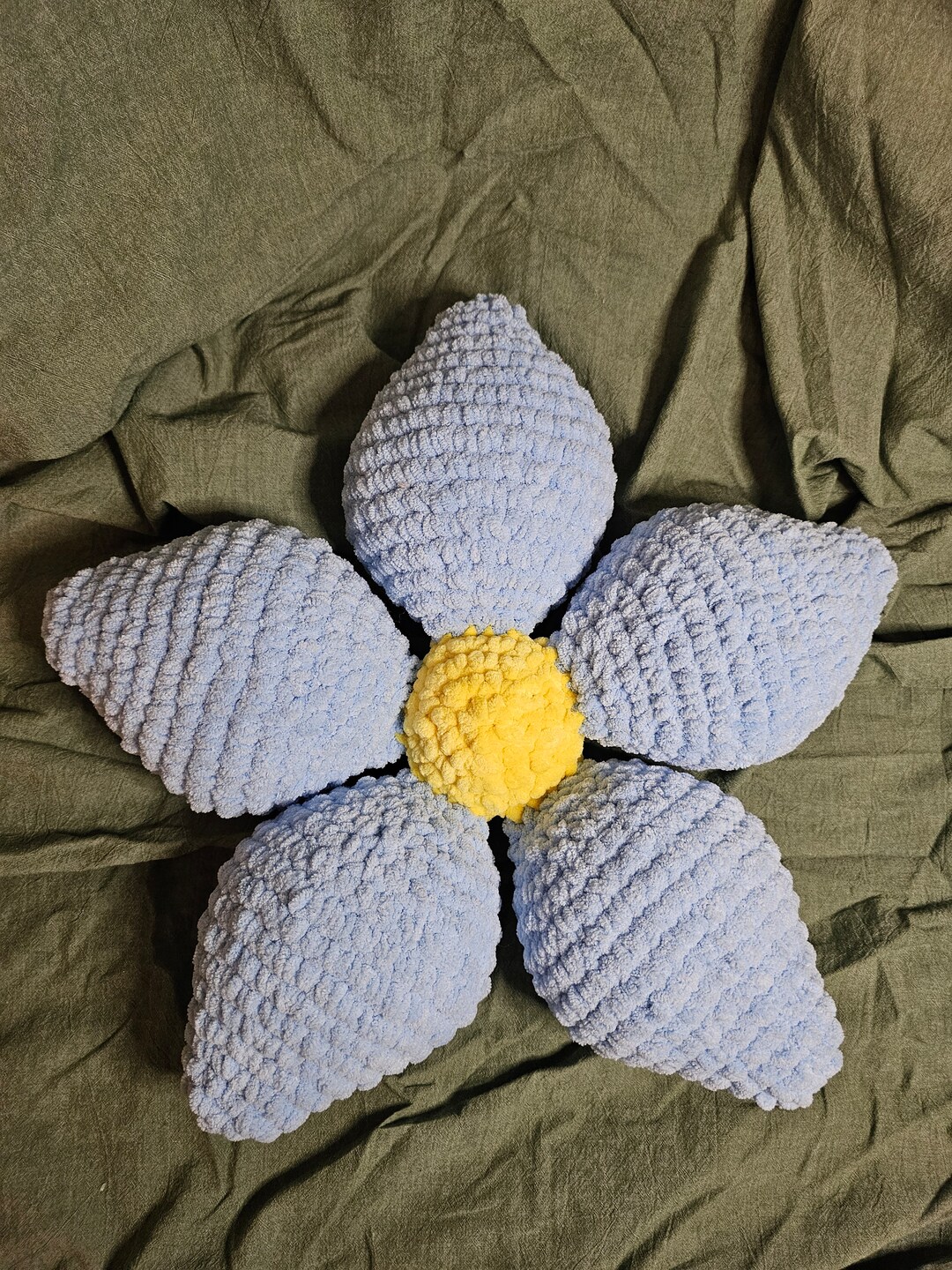 Forget-me-not Pillow - Etsy