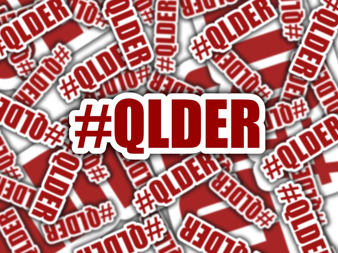 QLD Maroons Decal - Etsy Australia