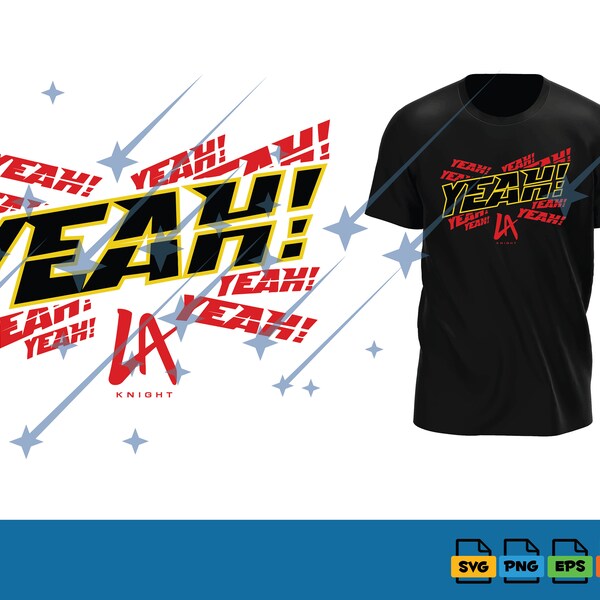 La Knight Svg - Etsy