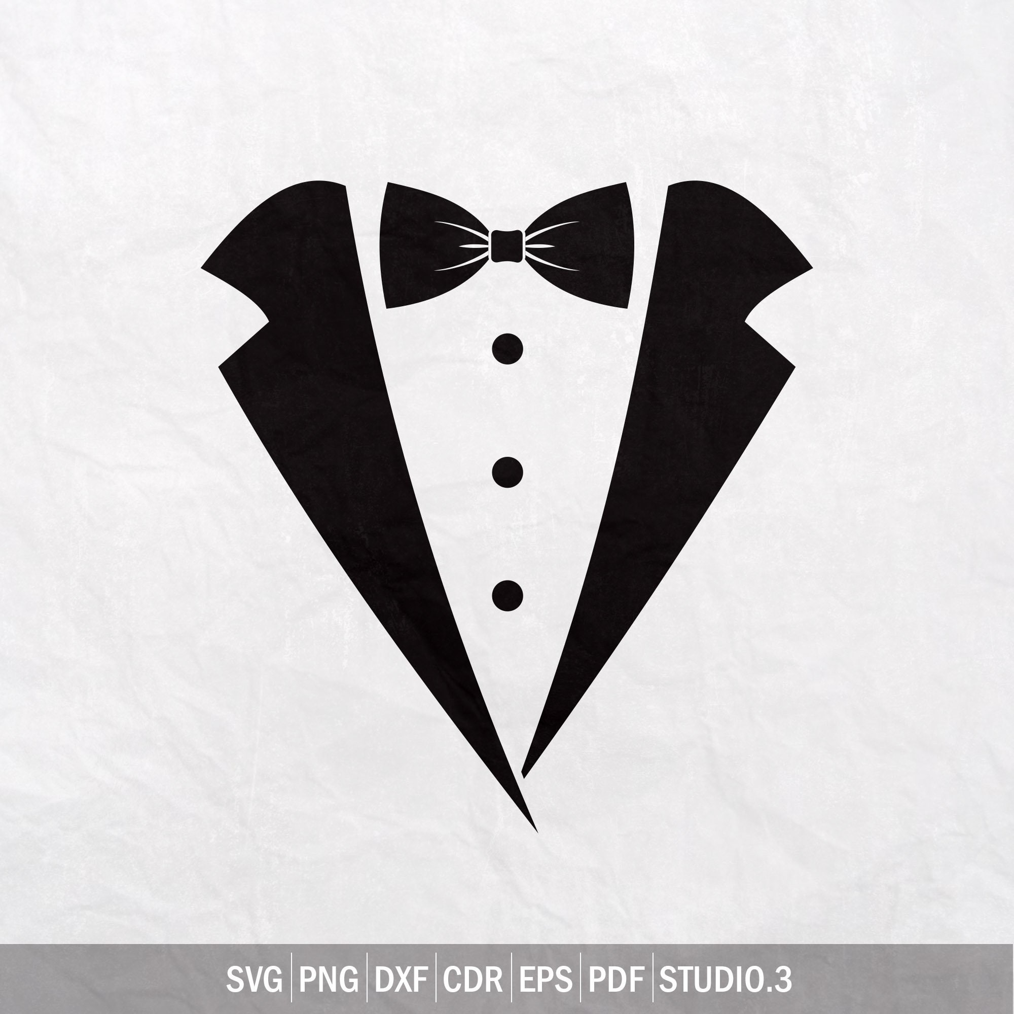 Tuxedo SVG, Image for Use, Suit Tie Outfit Wedding Groom -svg, Eps,png ...