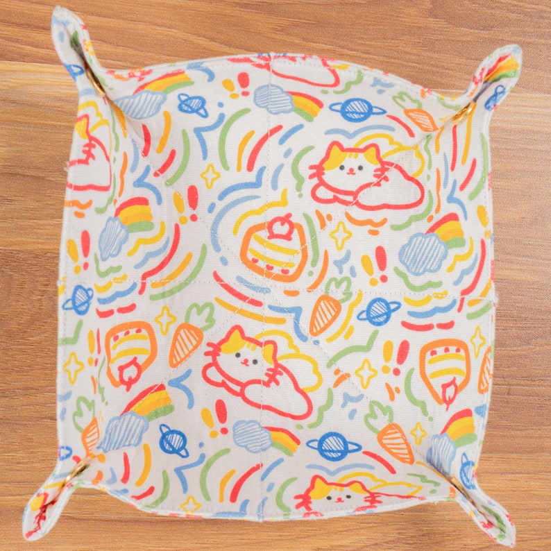Cute Valet Tray Gift Coquette Bowl Cozies Microwavable Fabric Tray ...