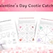 Valentine's Day Cootie Catcher, Valentine's Day Joke Teller, V-day ...
