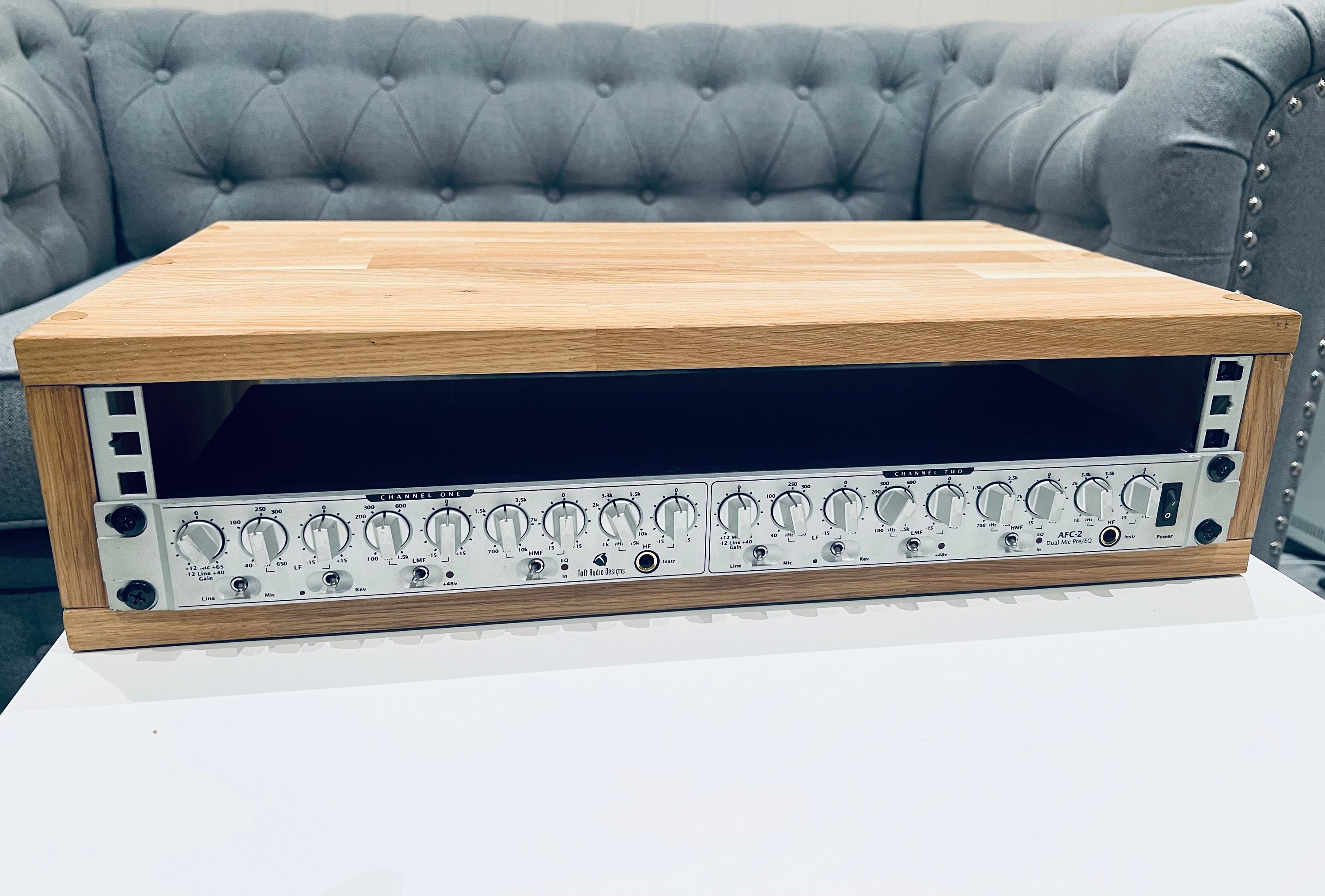 2U Rack Case in Oak Tree - Etsy