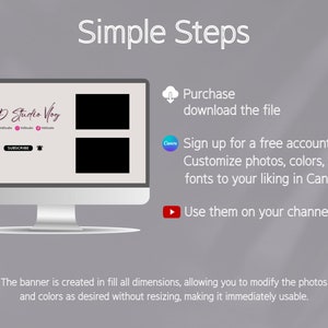 Youtube Branding Kit | Refined Youtube Banner, Intro and Outro Designs ...
