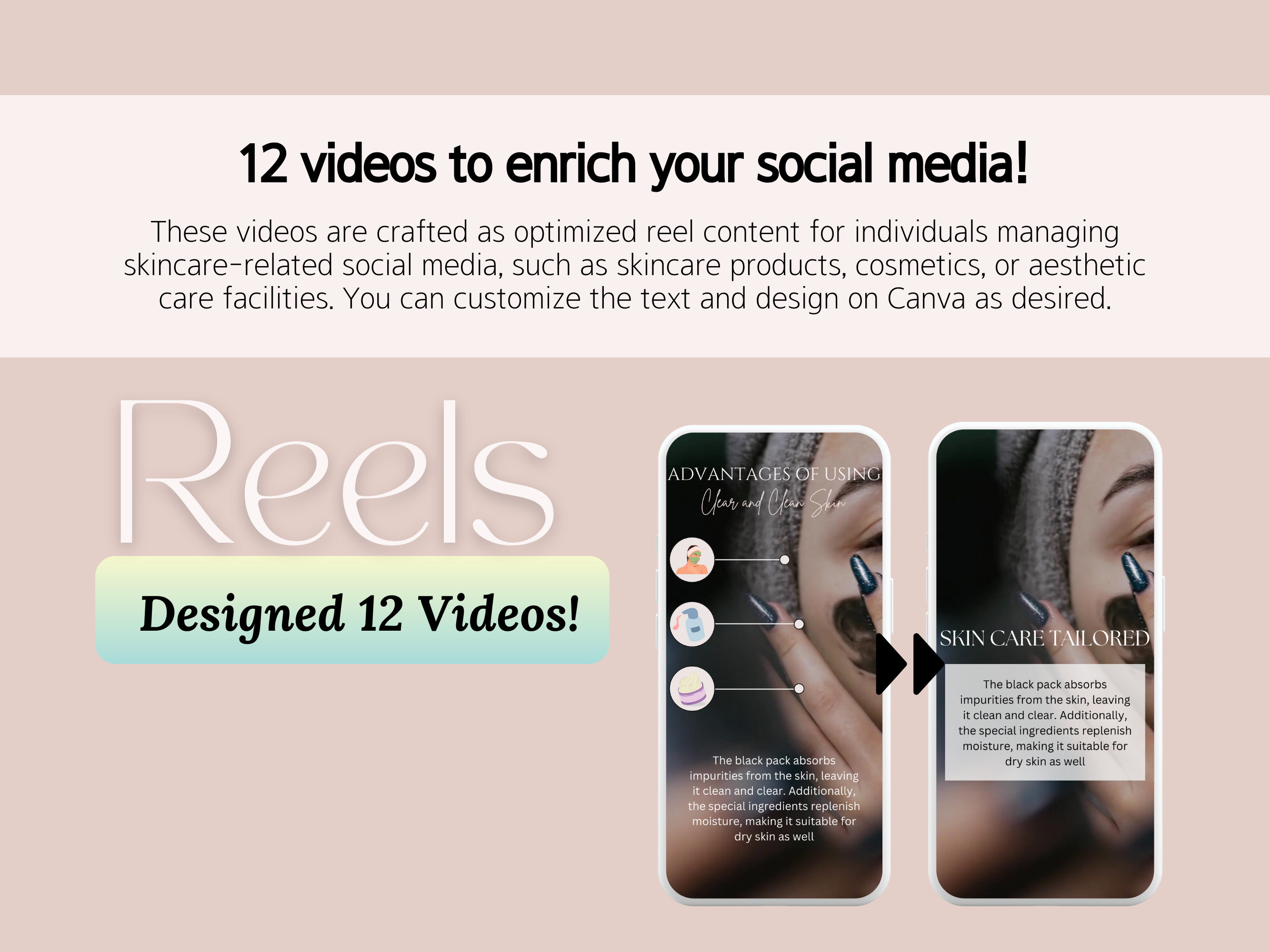Skincare Esthetician Reels Video Bundle | Dermatologist Luxury Videos ...