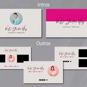 Youtube Branding Kit | Refined Youtube Banner, Intro and Outro Designs ...