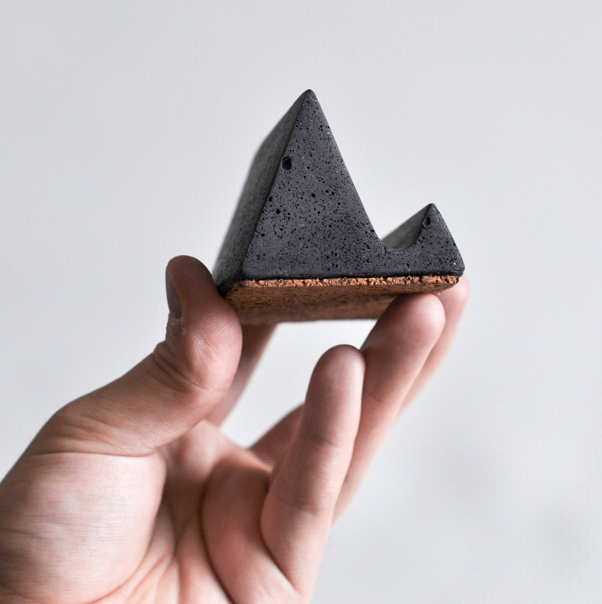 Concrete Phone Holder Cement Phone Stand Beton Desk Display Smartphone ...